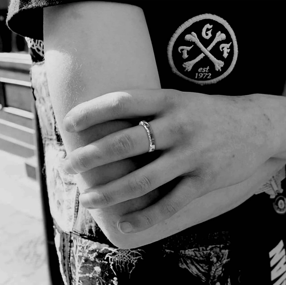 Chrome Hearts Rolling Stones Ring | Shop | David Studio – David_Studio